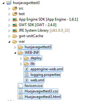 JavaBlog.fr / Java.lu - GWT/GAE: Deployment an application on external server TOMCAT